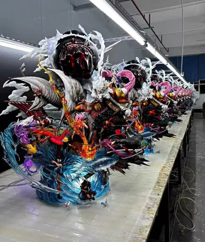 Pre-order 45cm One Piece large battle scene statue – NYXCOLLECTION