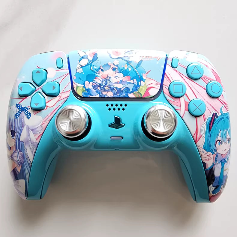 Sony original PS5 controller upgraded with Hall TMR joystick: Hatsune ...