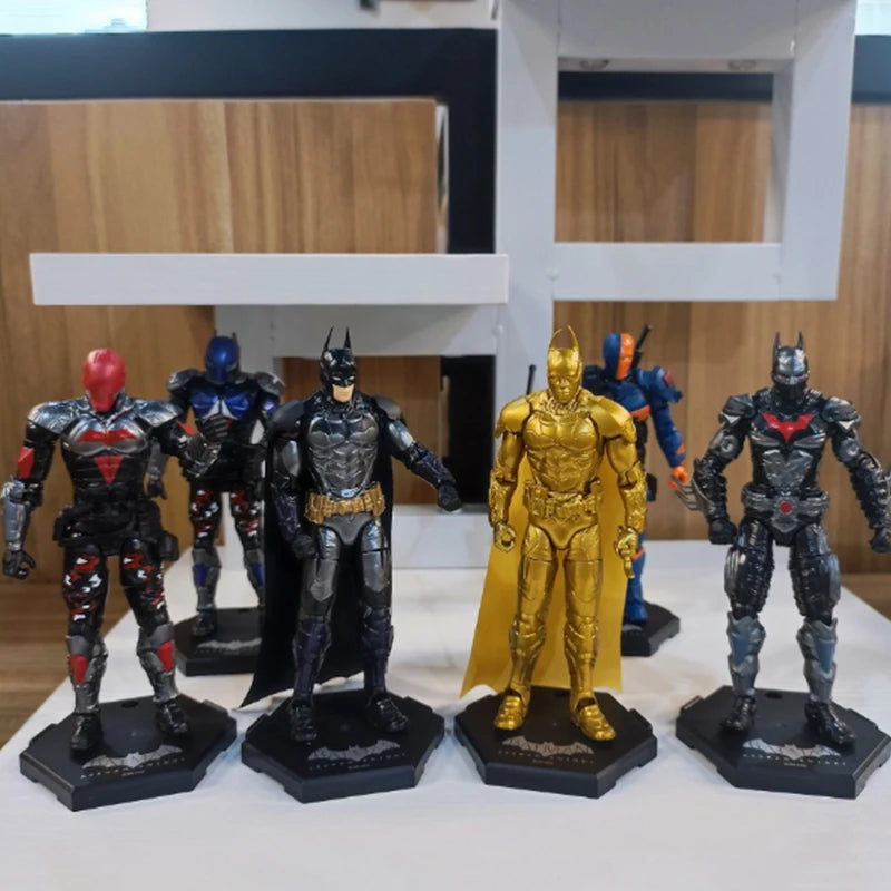 F5 ROUNDD CULTURE Batman: Arkham Knight Deathstroke Red Hood Anime Fig ...