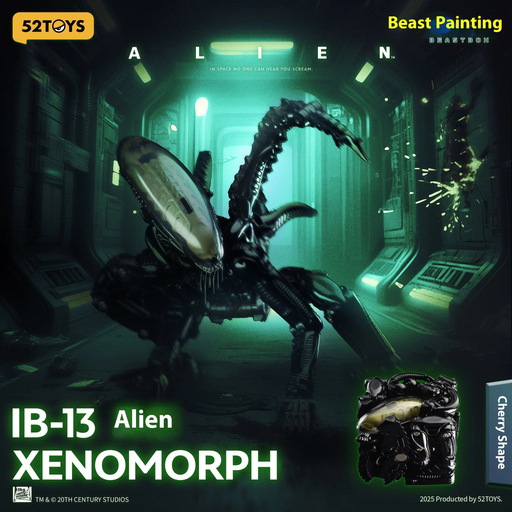[In Stock] 52toys Genuine Beast Box Alien 2.0 Genuine Transformable To ...