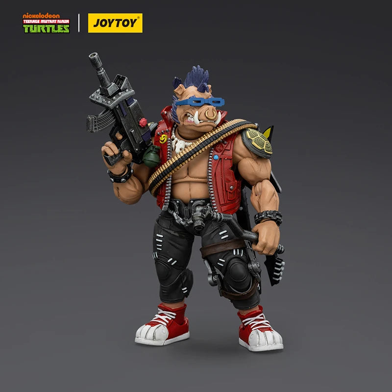 JOYTOY Original TMNT-Beebop / Rocksteady Anime Action Peripheral Figur ...