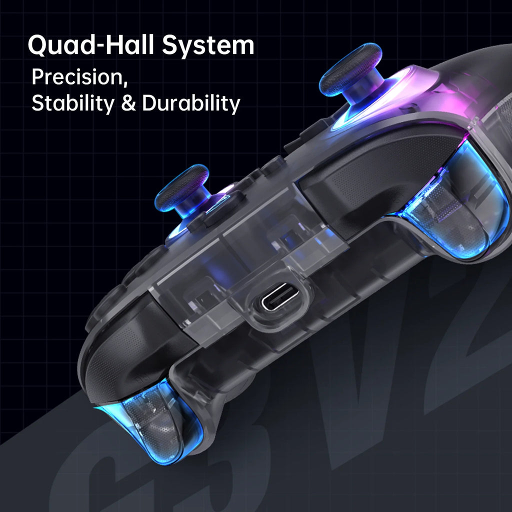 Machenike G3 V2 PC Gaming Controller Hall Effect Gamepad for Nintendo ...