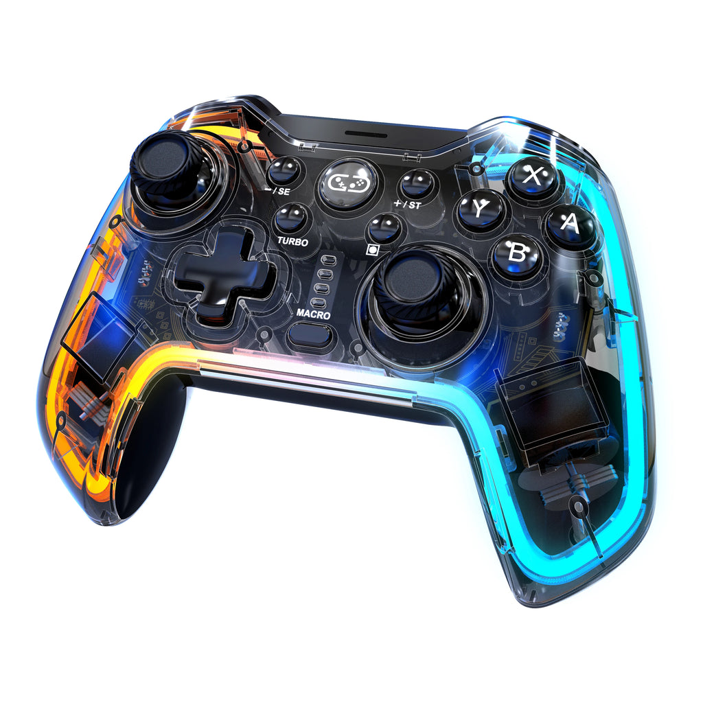 Dual-Mode (Wireless&Wired) Controller for Switch/Lite/OLED,PC with Tur ...