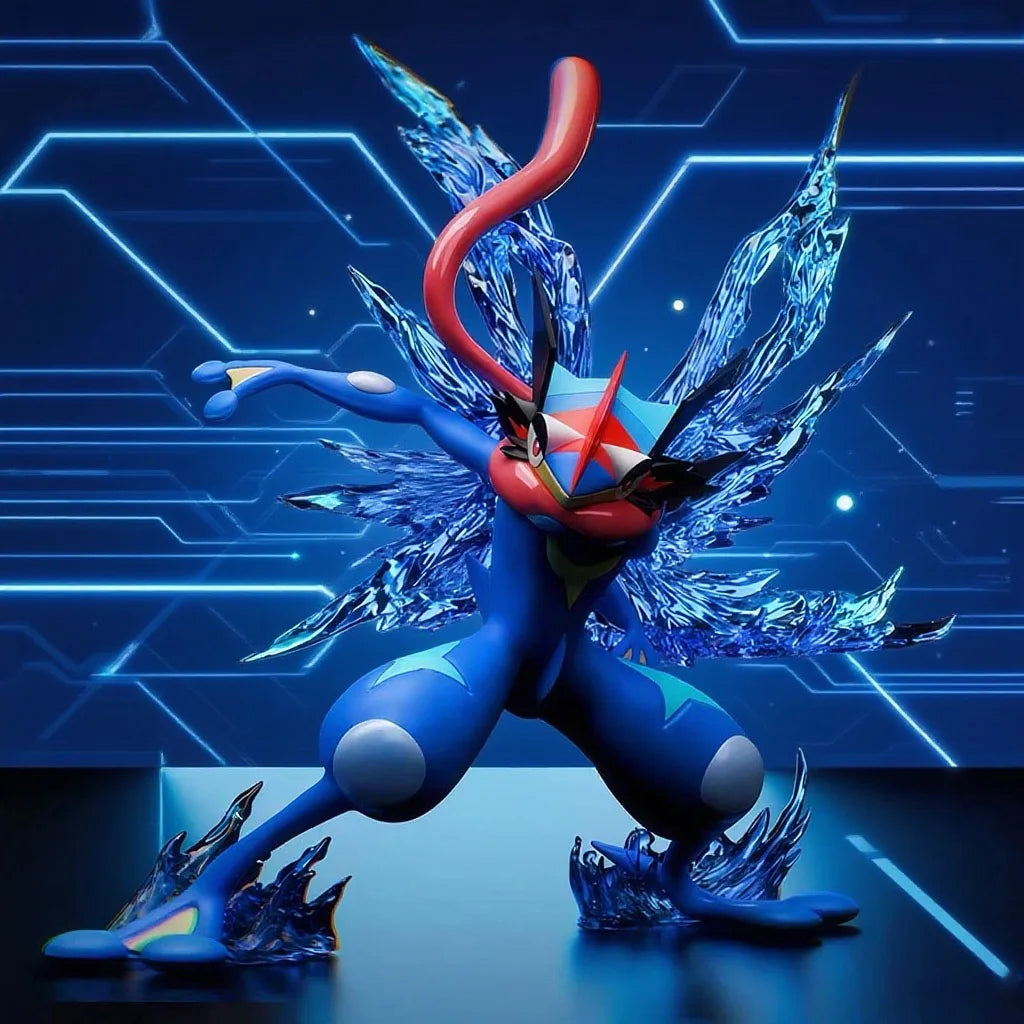 12cm Pokemon Anime Figure Greninja Action Figures Pvc Collection Model ...