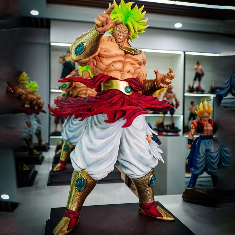 50cm JT Statue Dragon Ball Z Figurine Brolly Statue Anime Collectible ...