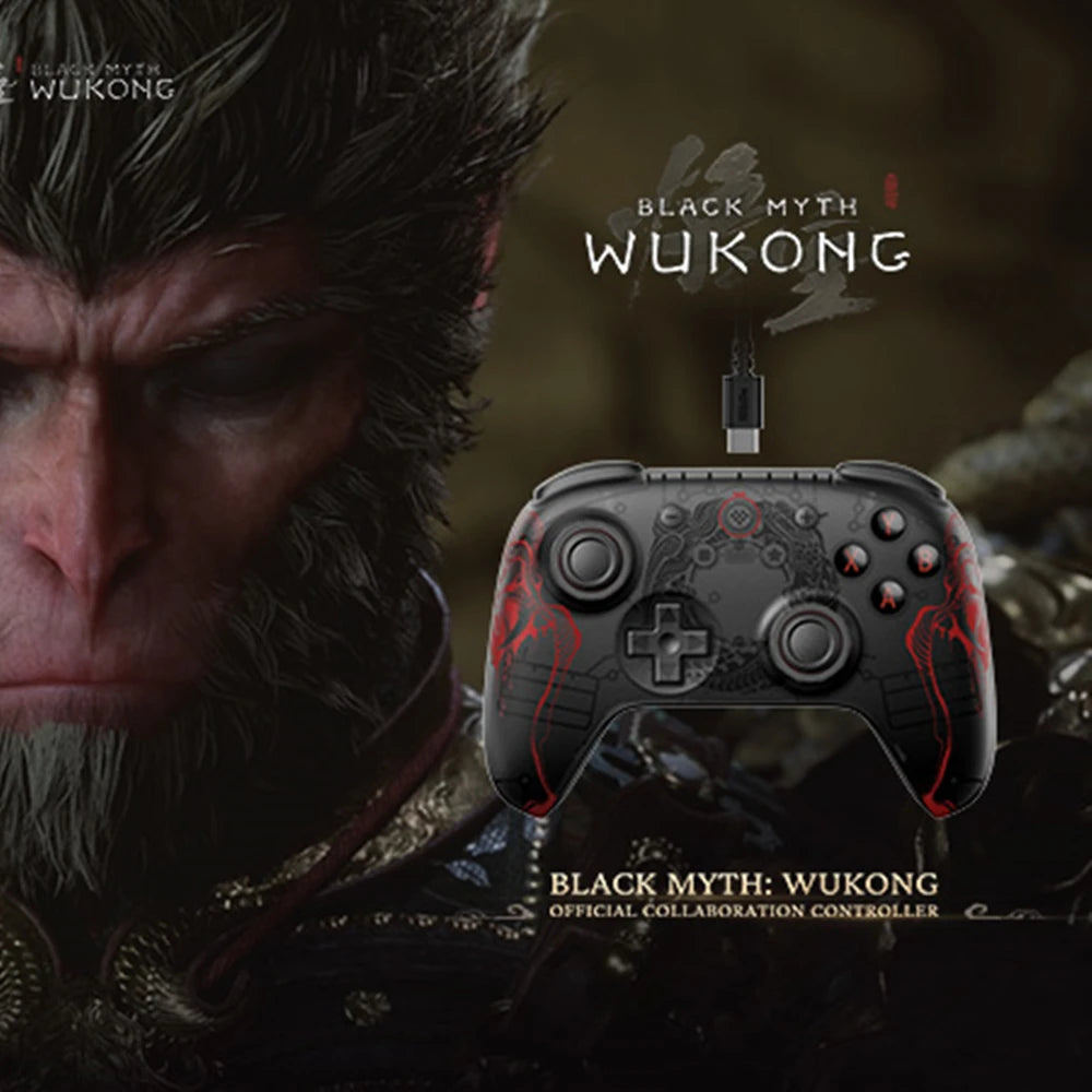 8BitDo Ultimate 2C BLACK MYTHWUKONG Wired Gaming Controller For PC Ste ...