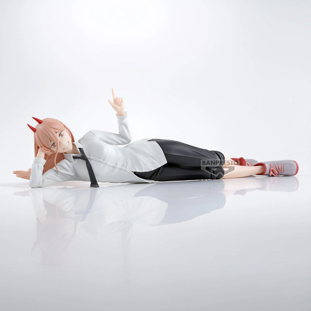 Original in Stock Bandai Banpresto Chainsaw Man Power Anime Figure Act ...