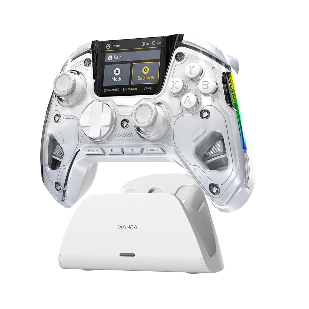 Mamba One V2 Screen Interactive Wireless Gaming Controller for iOS/And ...