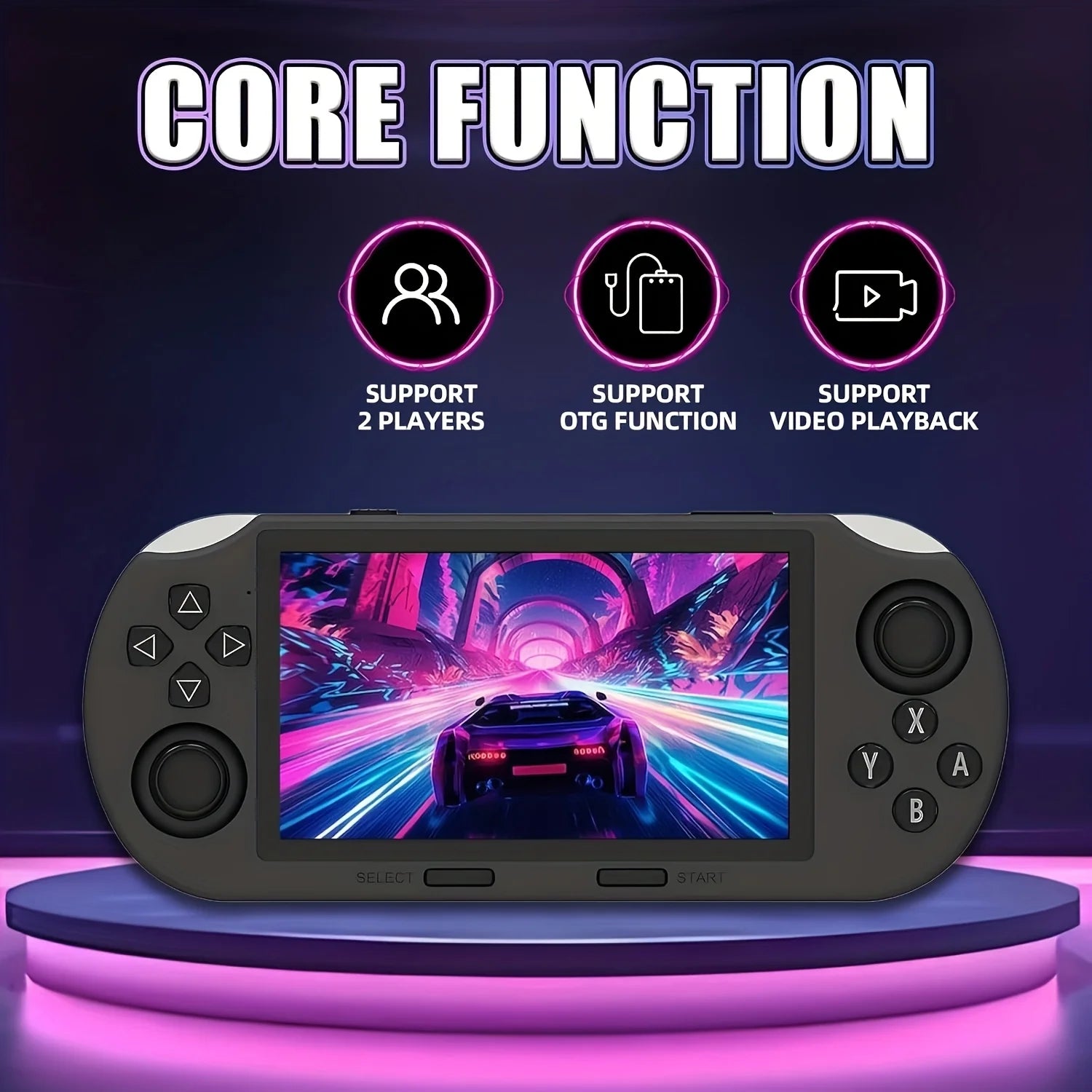 SF3000 portable handheld game console with IPS screen retro video game ...