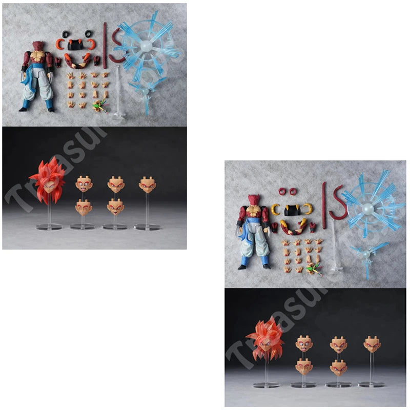 Tonsen Arttoys Kamione Studio Gogeta Figure Dragon Ball GT Super Saiya ...