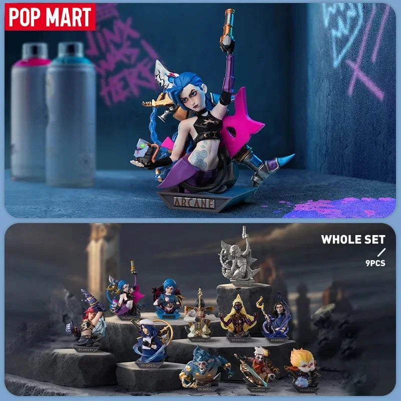 POP MART League of Legends: Arcane Series Blind Box Toys Kawaii Anime ...
