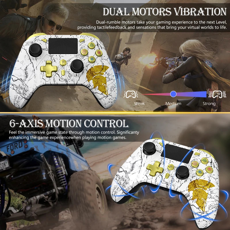 Controller For PS5 Console Steam/PC Wireless Gamepad Game Control Hand ...