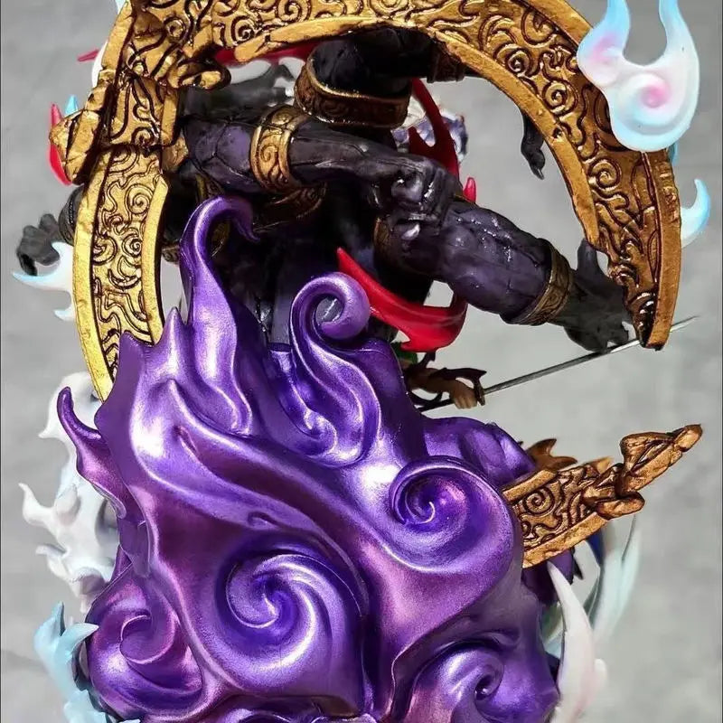 One Piece Roronoa Zoro Hell Form Action Figure Pvc Material Exquisite ...