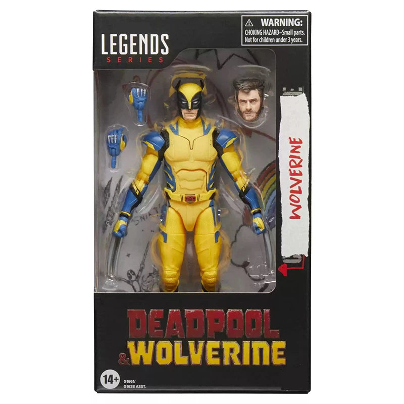 Wolverine Deadpool X-Men Legend Series Action Figure Figure James Howl ...
