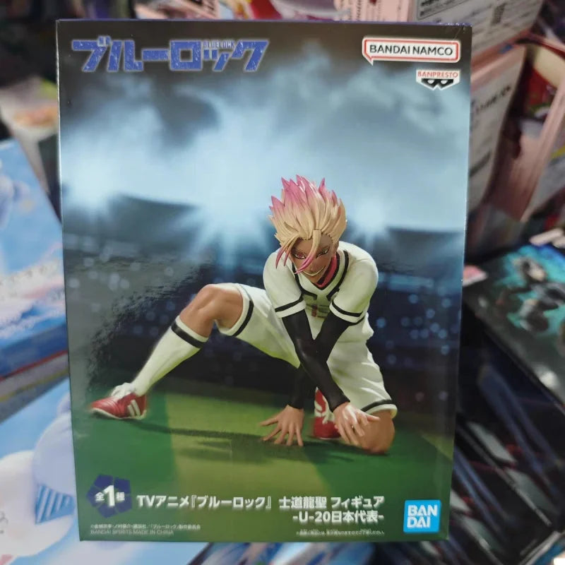 Genuine Model BANPRESTO Blue Lock 13cm Rin Itoshi Sweets Flavor Figure ...