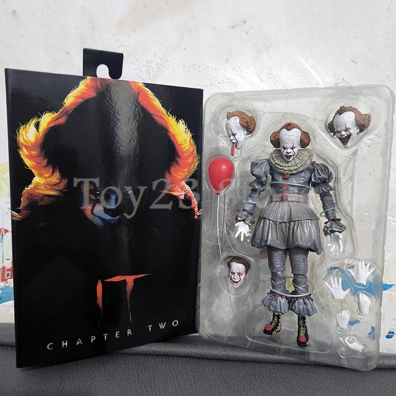 NECA Pennywise Action Figure Chapter Two Ultimate Model Toy Horror Gif ...