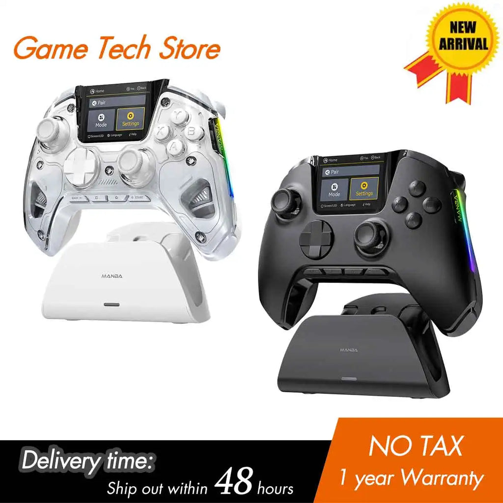 Mamba One V2 Screen Interactive Wireless Gaming Controller for iOS/And ...
