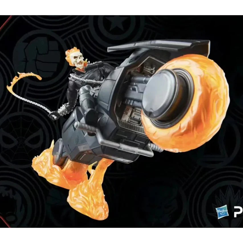 Ghost Rider And Motorcycle Battle Car 85th Anniversary Series 6-Inch M ...