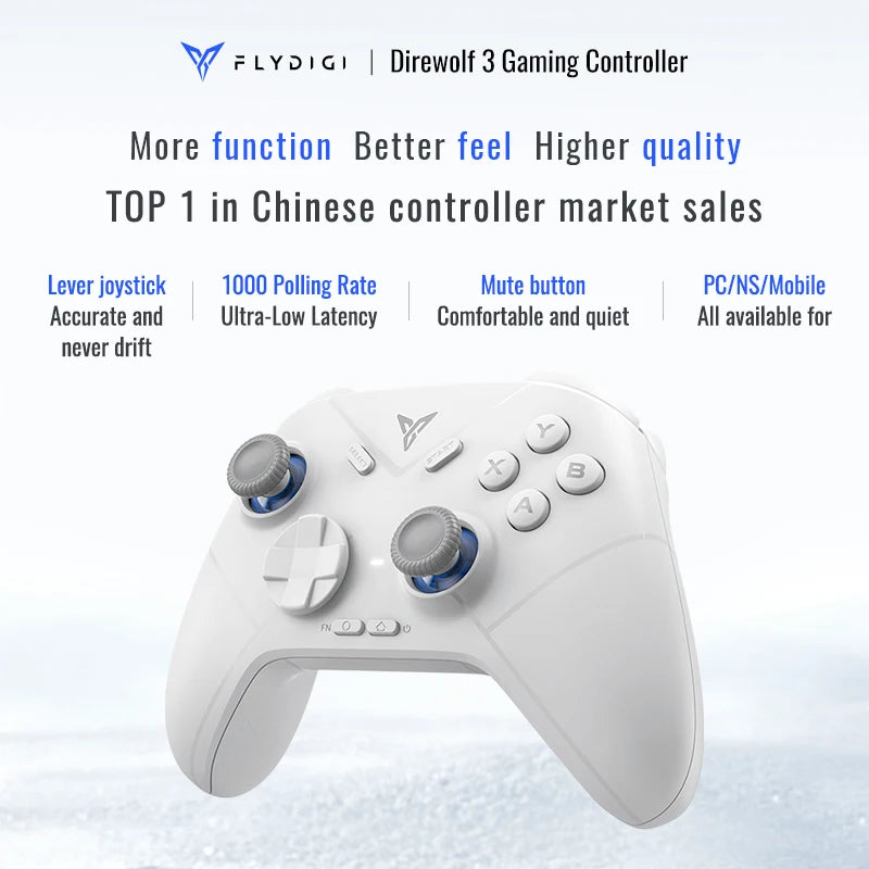 Flydigi Direwolf 3 Wireless Gaming Controller Support PC/NINTENDO SWIT ...