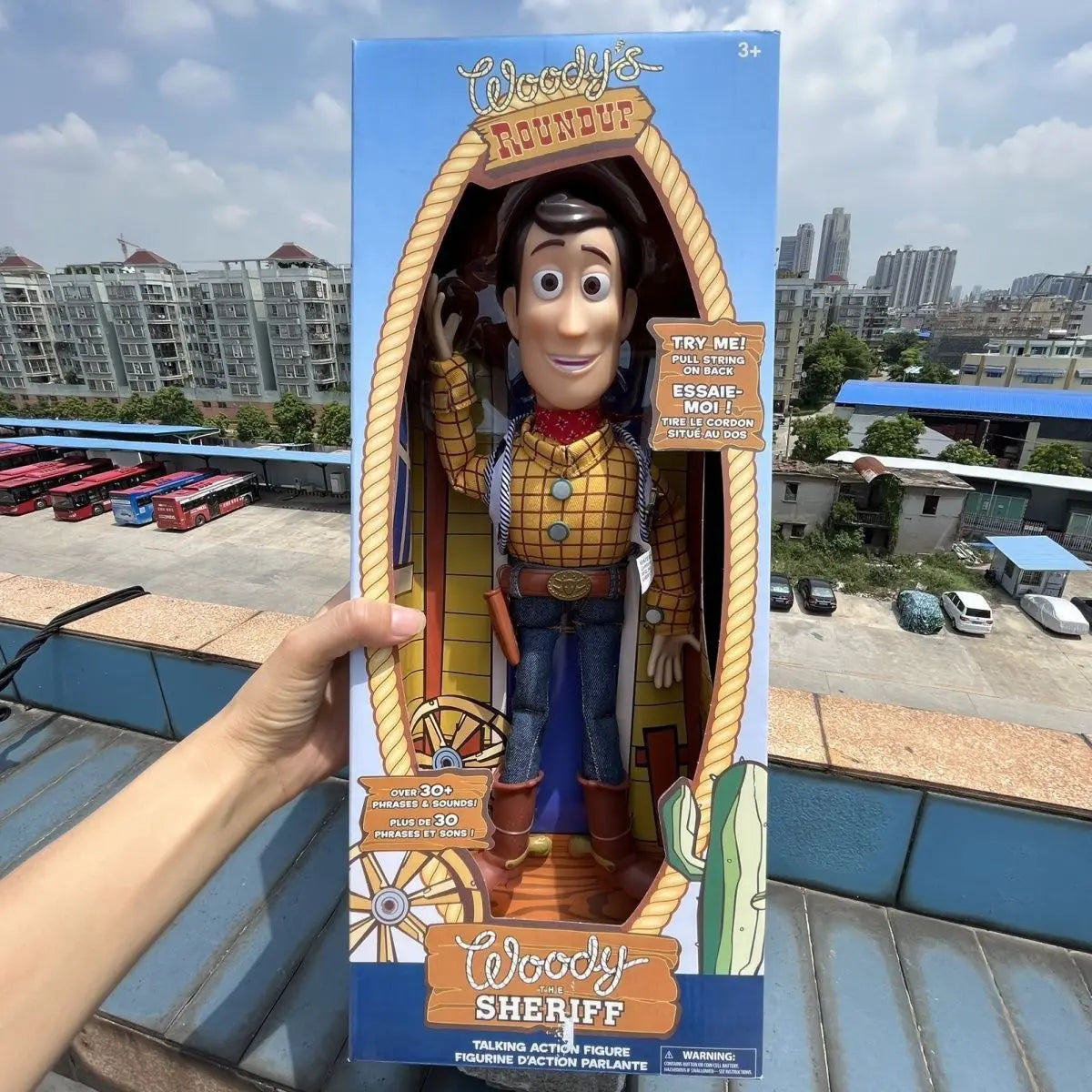 Buzz Lightyear Sound Effects Wing Expansion Electric Walking Figure To ...