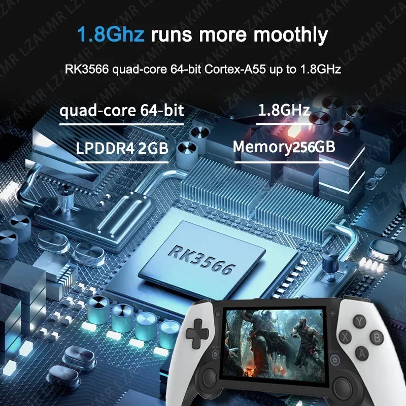 Hot New M25 Handheld Game 4.3 HD Screen 40000+ Games Dual console Play ...