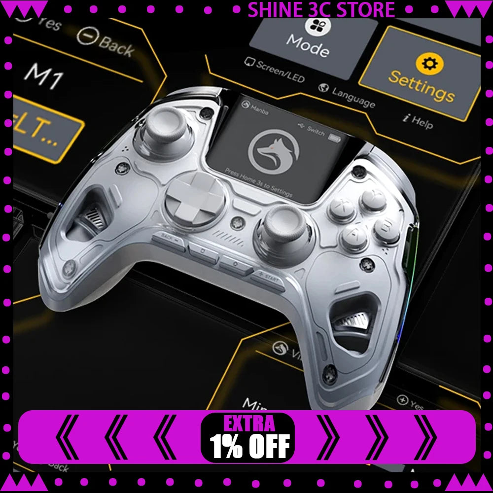 Mamba One V2 Wireless Gaming Controller for Switch/PC/Phone Hall-Effec ...