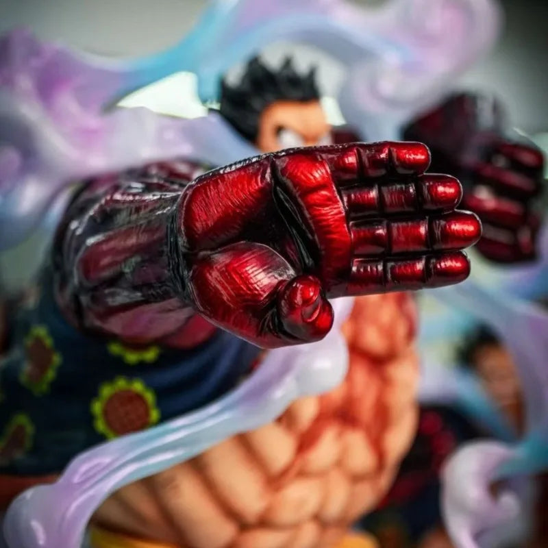 100%Genuine One Piece Anime Figures Gear Fourth Luffy Figures 30cm Pvc ...