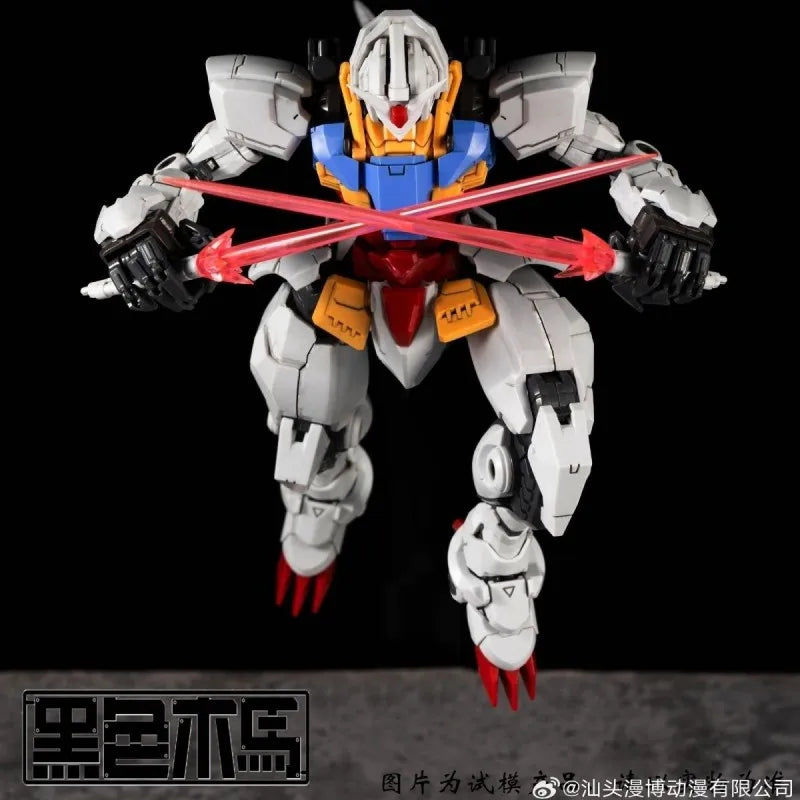 Black Trojan MG 1/100 Transformation Steel Wire Double Antenna Style R ...