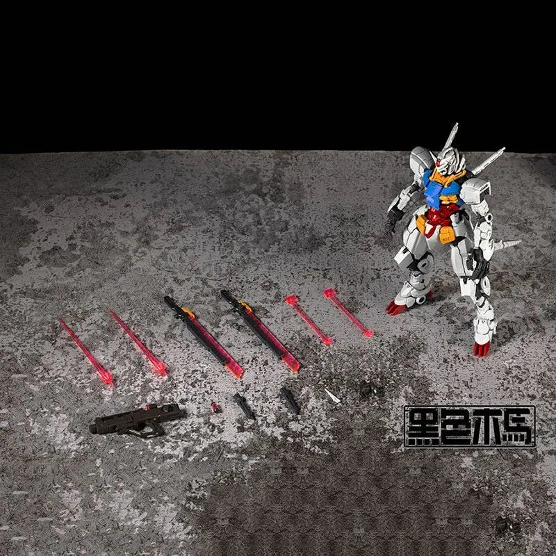 Black Trojan MG 1/100 Transformation Steel Wire Double Antenna Style R ...