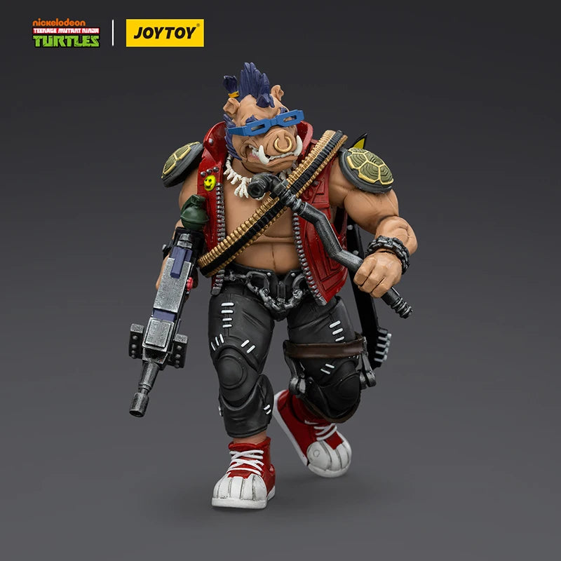JOYTOY Original TMNT-Beebop / Rocksteady Anime Action Peripheral Figur ...
