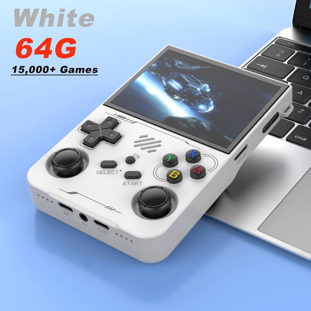 BOYHOM 256G R36XX Hand-held Game Consoles Video player 3.5-inch IPS 64 ...