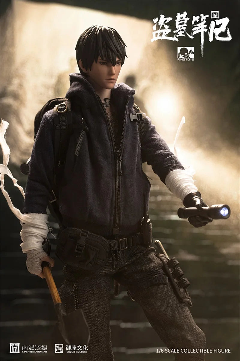 RINGTOYS 1/6 Time Raiders Zhang Qiling Full Set Moveable Actioni Figur ...