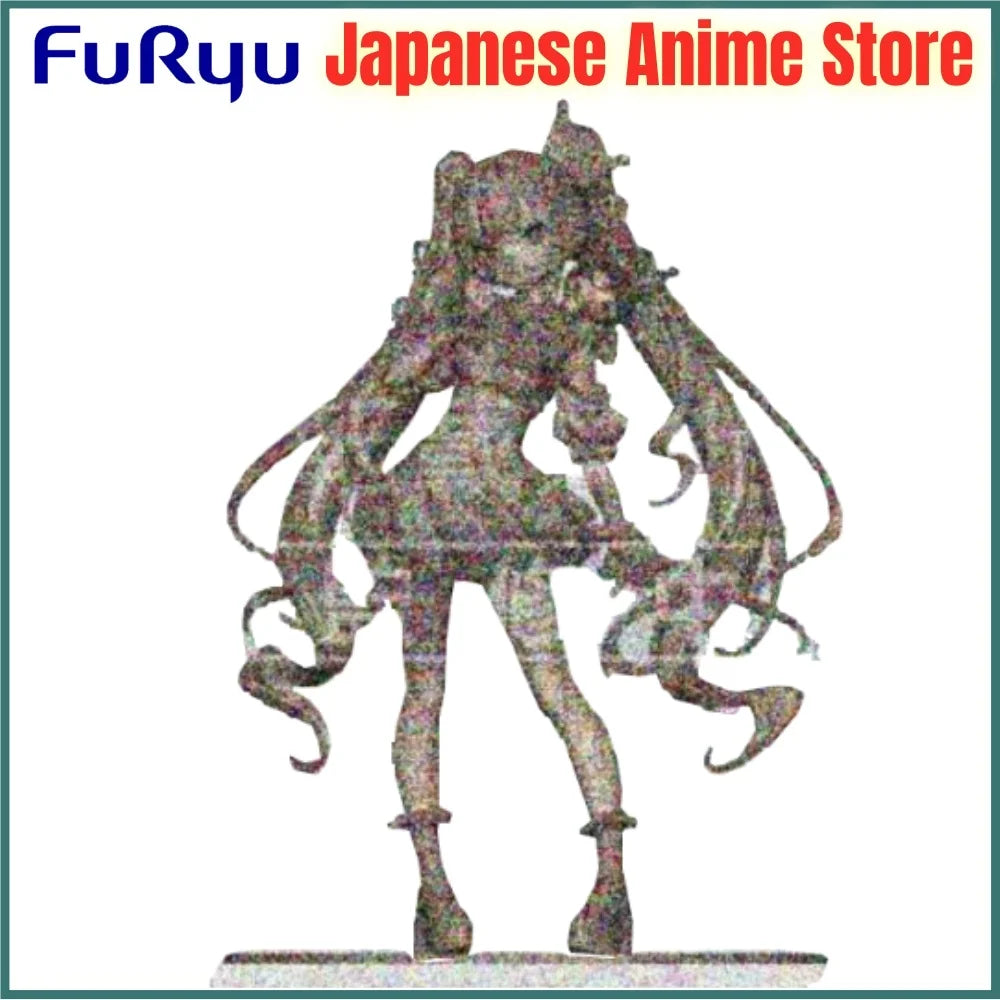 Original Furyu Hatsune Miku Anime Miku & Kuromi Trio-Try-iT Figure Act ...