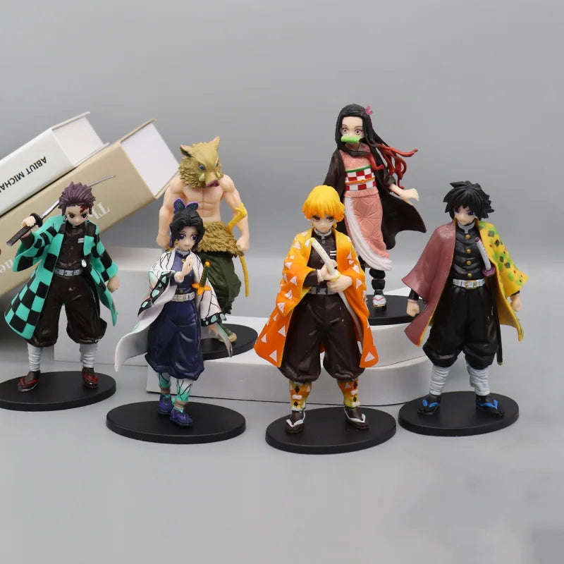 Anime Demon Slayer Kimetsu no Yaiba figure Kamado Tanjirou Action Figu ...