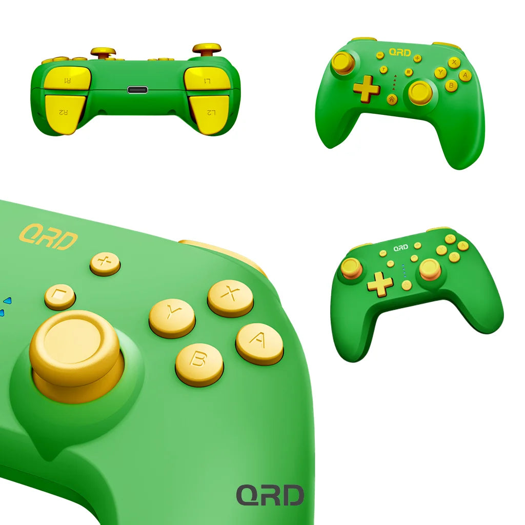 QRD Junior E5 Wireless Gaming Controller for Switch/OLED/Lite Switch 2 ...