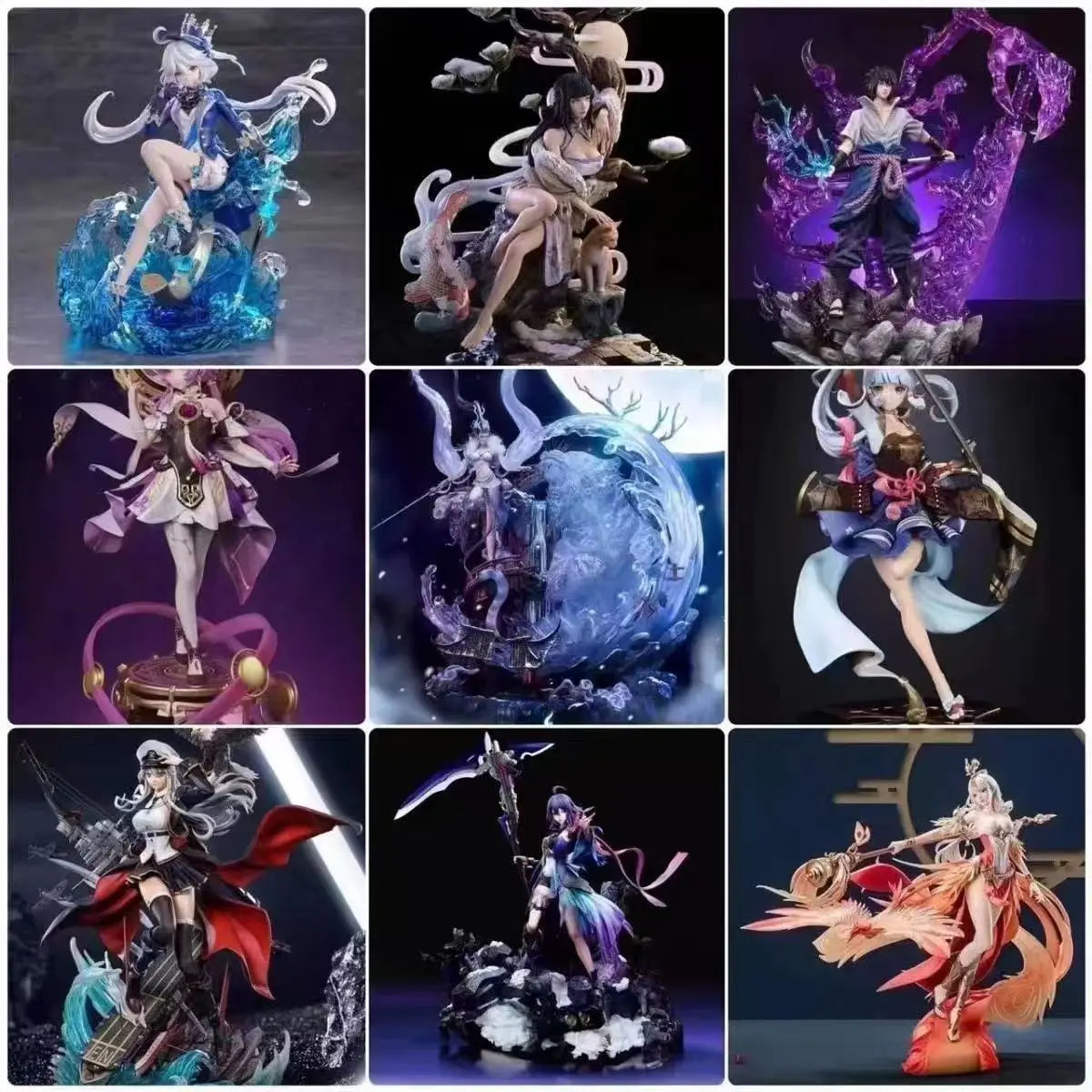 Genshin Impact blind box figures collectible anime PVC model toys Klee ...
