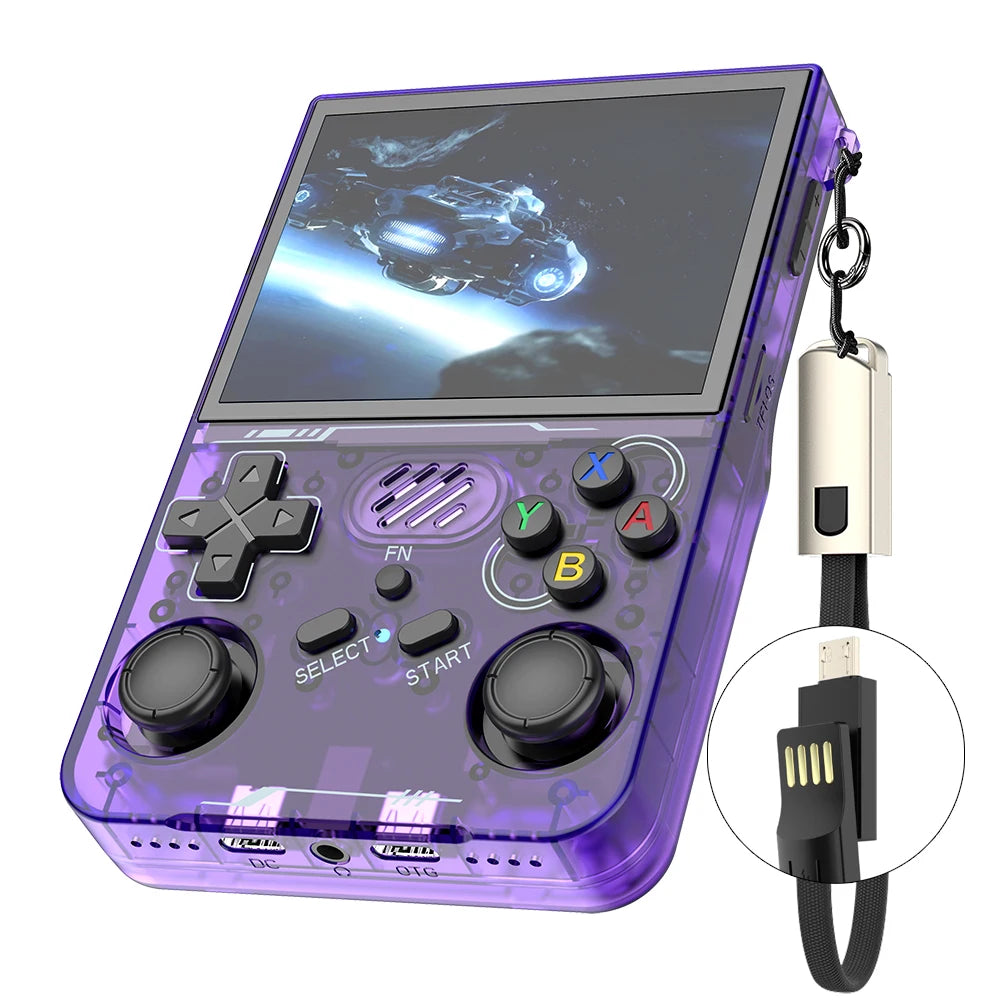 R36S updated R36XX Retro Handheld Game Console Linux ARKOS 3.5Inch IPS ...