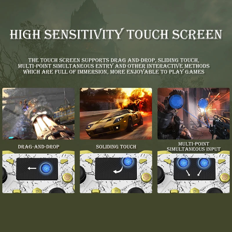 Controller For PS5 Console Steam/PC Wireless Gamepad Game Control Hand ...