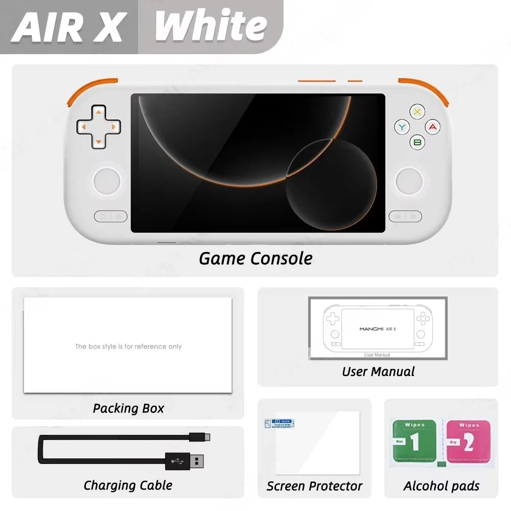 MANGMI AIR X Handheld Game Console Qualcomm Snapdragon 662 5.5'' Touch ...